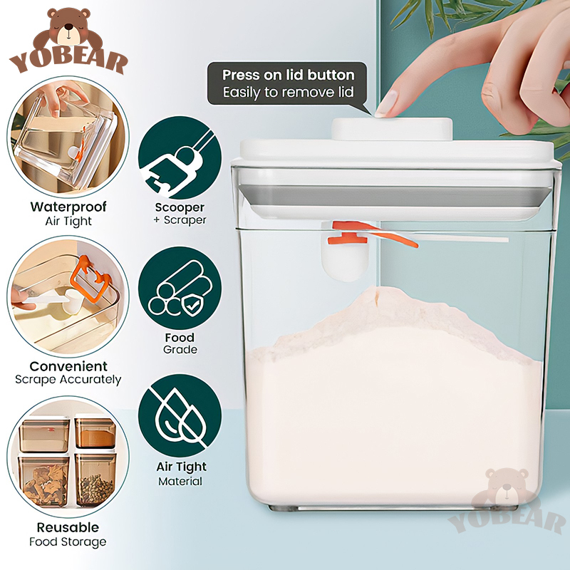 Anti-UV Tight Milk Powder Container Milk Storage Container Powder with ...