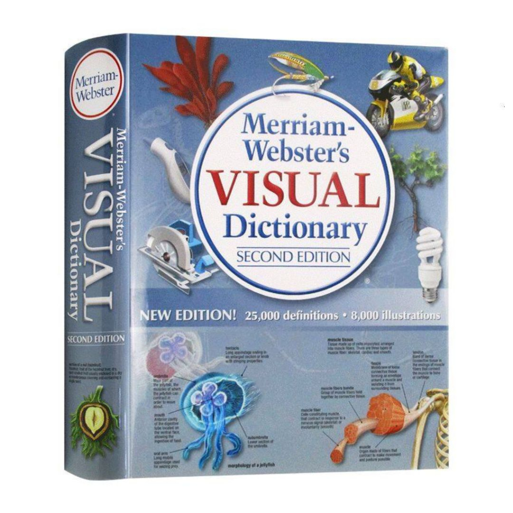 Merriam-Webster's Visual Dictionary, Second Ed. (3 kg hardcover, slight ...