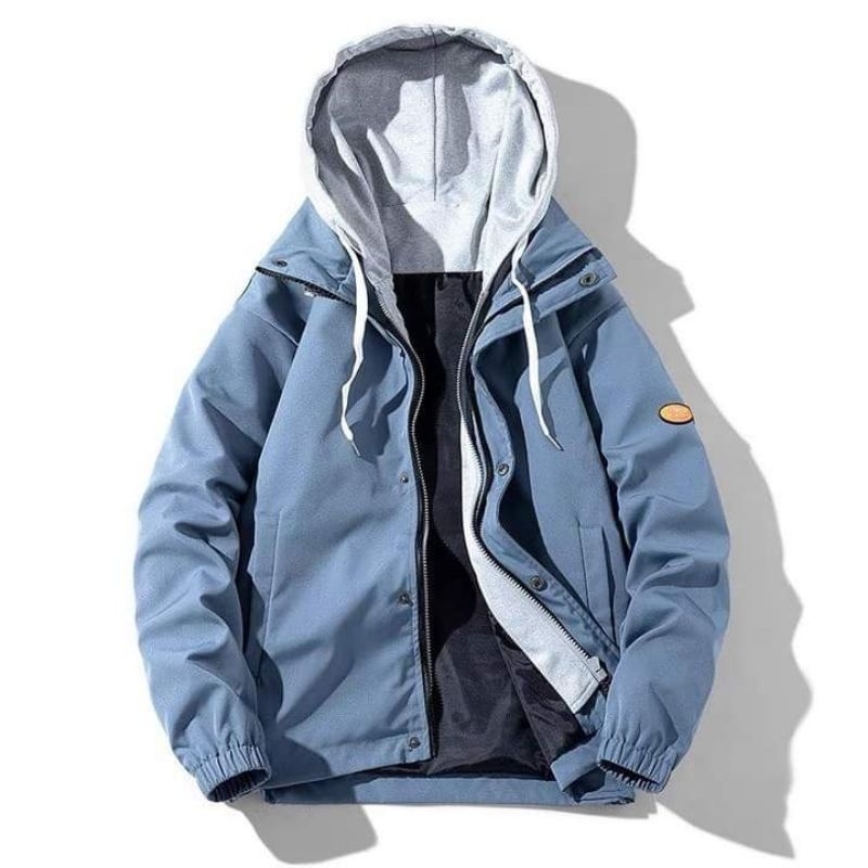 JACKETS WITH LINING WITH HOOD ORIGINAL WATER PROOF | Shopee Philippines