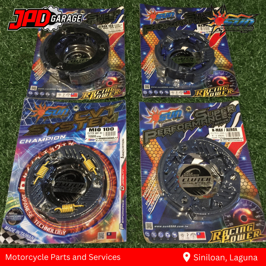 JPD Garage Sun racing Clutch Lining Assy 1000rpm - Aerox155, Beat, Mio ...