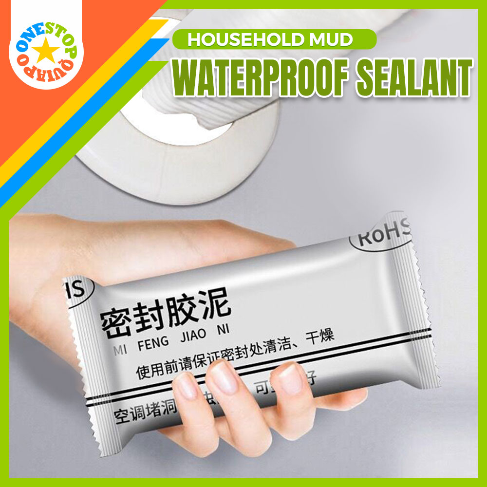 OSQ Waterproof Strong Plasticine Adhesive Clay Mud Sealant for Hole and ...