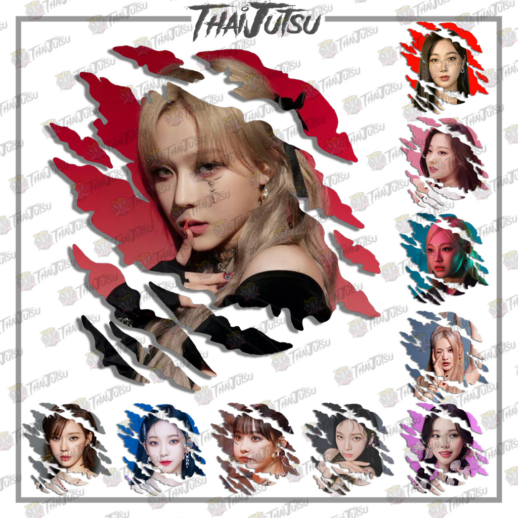 AESPA | ANIME SCRATCH STICKER【ThaijutsuStickers】 | Shopee Philippines