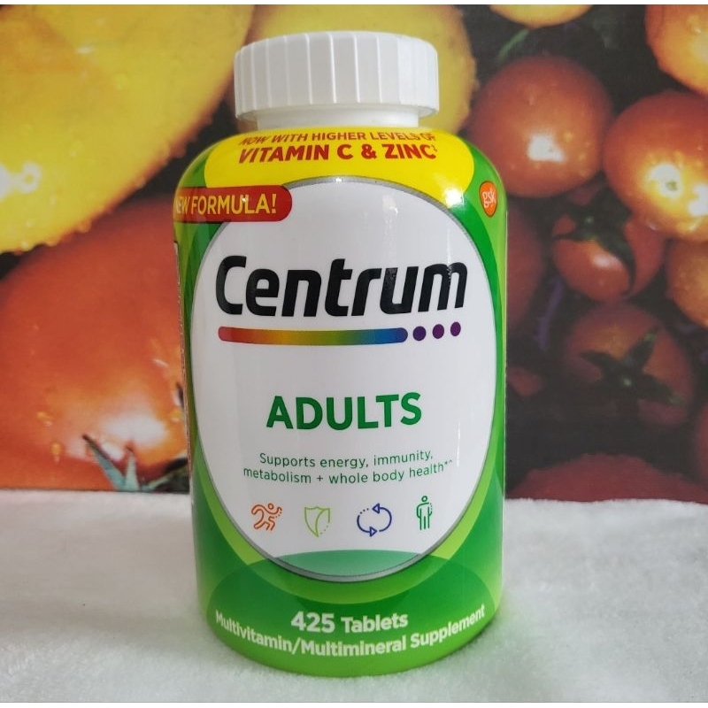 CENTRUM ADULT MULTIVITAMIN 365tablets | Shopee Philippines