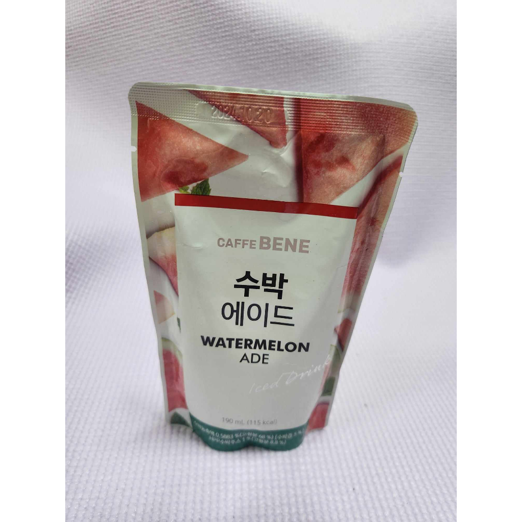 Cafe Bene/ Mcnulty Korean Pouch Drink Fruit Ade/ Korean Coffee Pouch 230/190ml | Shopee Philippines