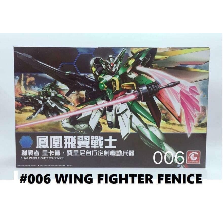 MODEL KIT 144 SCALE HUIYAN MODEL 006 WING FENICE | Shopee Philippines
