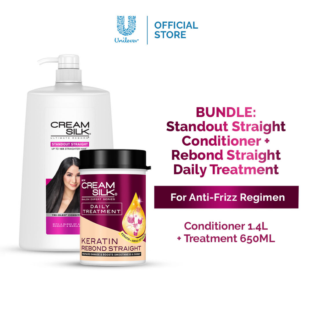 Cream Silk Hair Conditioner Standout Straight 1.4L 1x, Treatment ...