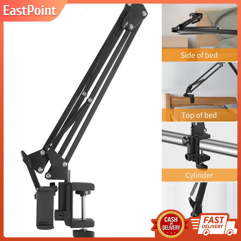 Mobile Phone Long Bracket Fixed Lazy Person Holder with Adjustable Long ...