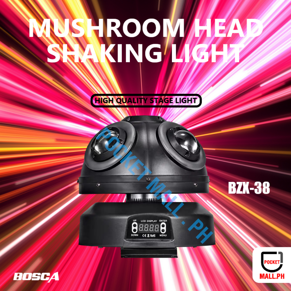 Bosca mushroom head shaking light Stage light disco light DJ Bar KTV ...