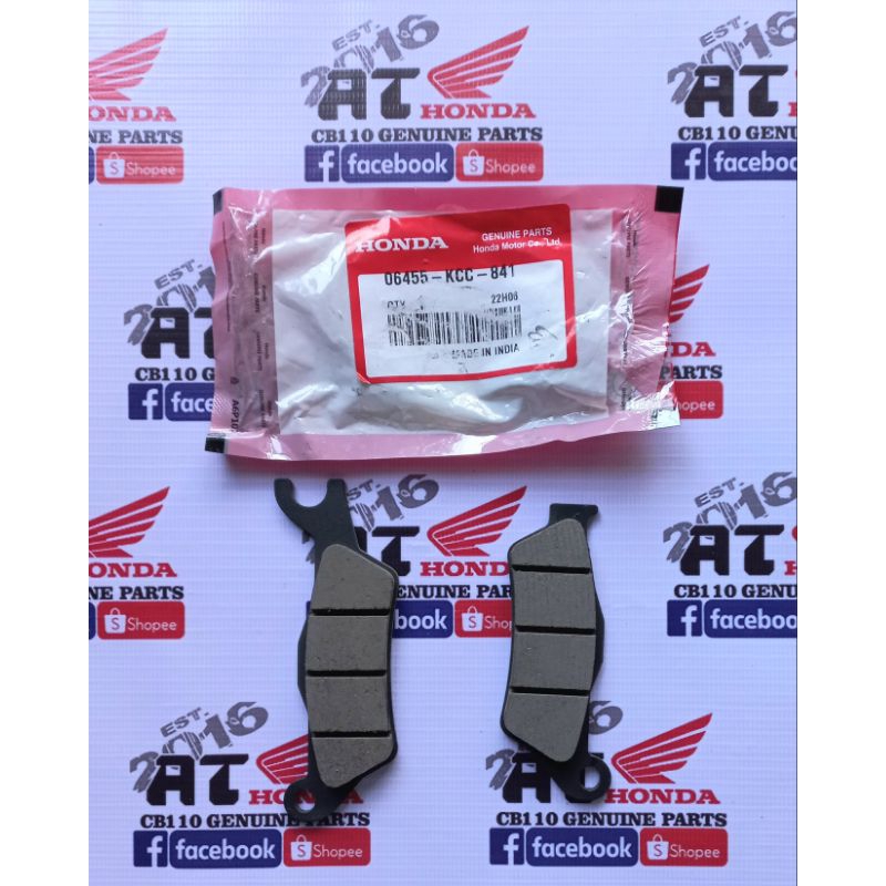 Honda CB110 Genuine Brake Pads | Shopee Philippines