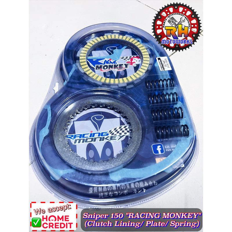 Sniper 150 Clutch Lining Complete Set with Gasket RACING MONKEY ...