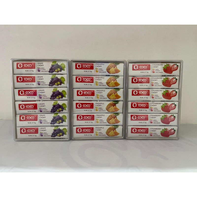 Coco Fruit Chewy Milk Candy | Shopee Philippines
