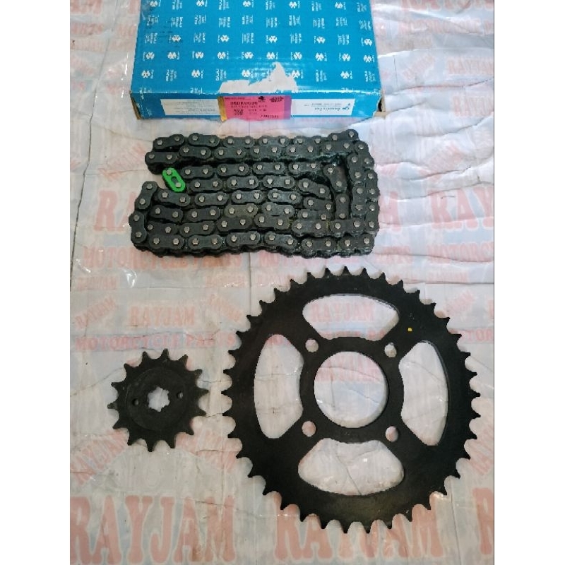 Sprocket Chain Set Rouser 180 36DK0036 | Shopee Philippines