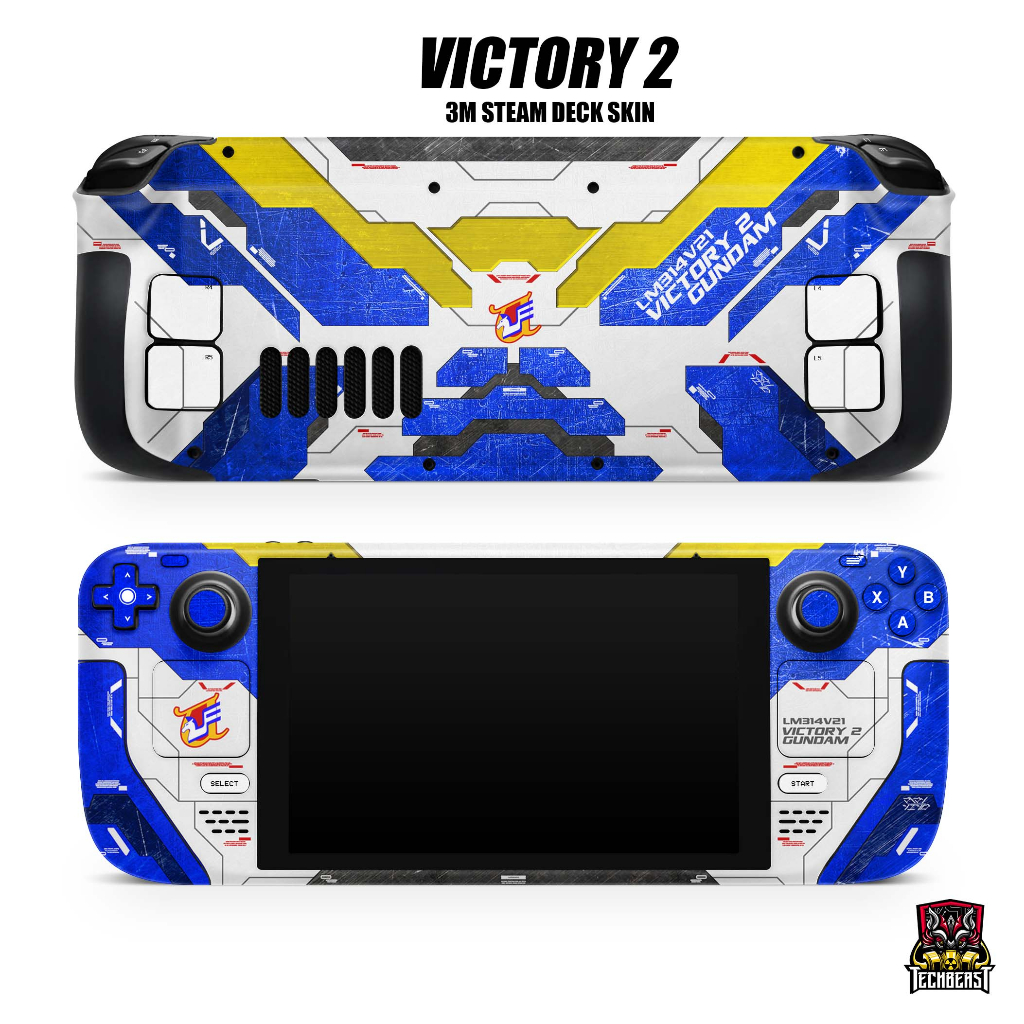 3M Steam Deck Gundam Skin Custom Mecha Cover Wrap Vinyl SD Techbeast ...