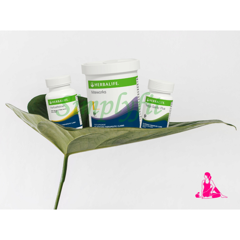 HERBALIFE FOR VASCULAR HEALTH (NITEWORKS, HERBALIFELINE, MEGA GARLIC PLUS) | Shopee Philippines