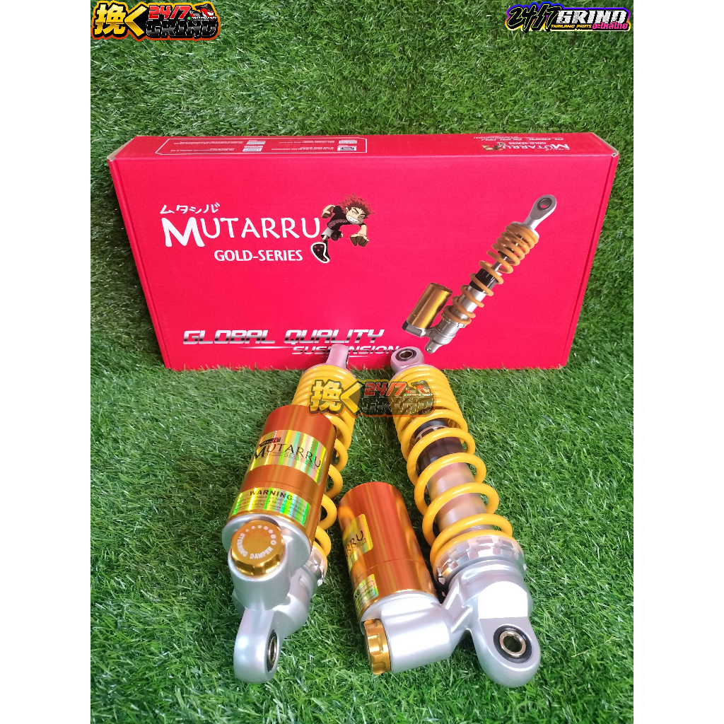 MUTARRU INVERTED REAR SHOCK GAS ABSORBER WAVE / XRM / RS / SHOGUN ...
