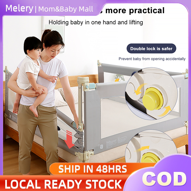 Bed Fence for Baby Queen/king Size Slide Down Safety Bed Guard Bed ...