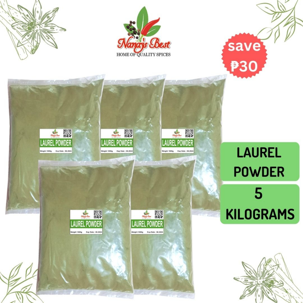NanaysBest Laurel Powder 5 Kilo - 5000 grams | Shopee Philippines