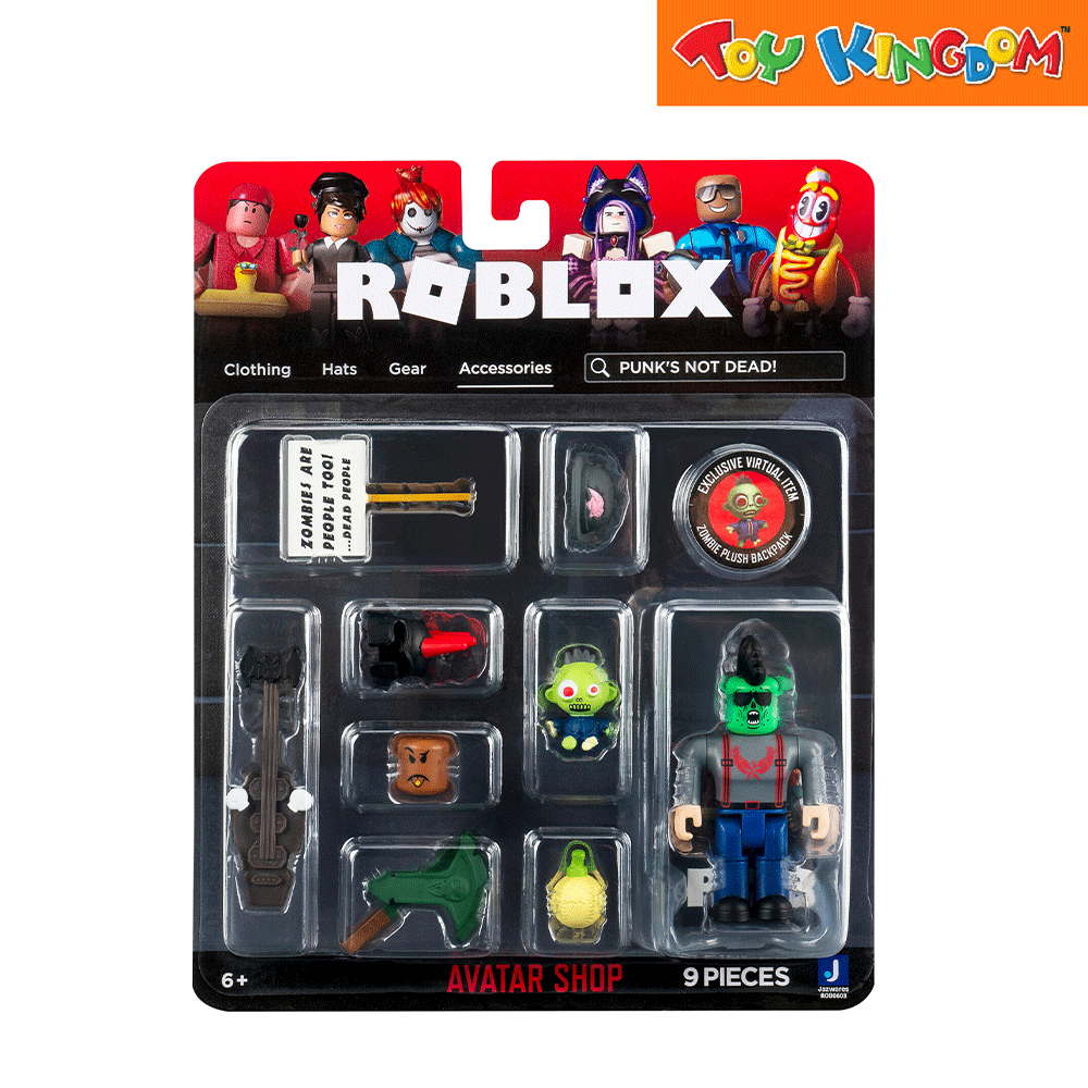 Roblox Avatar Shop Punk's Not Dead 9 pcs Playset | Shopee Philippines