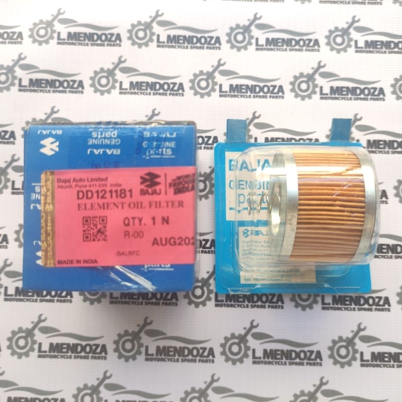 CT 125 Boxer CT 150 Rouser 135 NS 125 Element Oil Filter Genuine ...