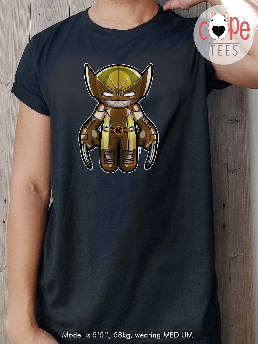 COMFY T-Shirt (2) X-men X of Swords Chibi Cypher Gorgon Magik Wolverin ...