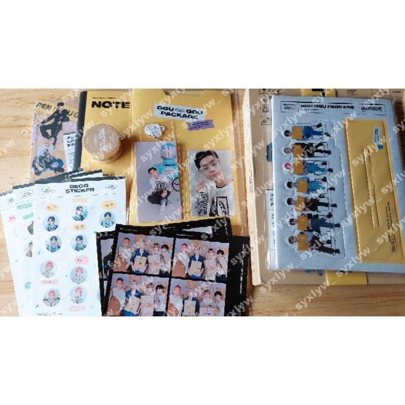 ENHYPEN GGU GGU (DECO) PACKAGE 2022 - random photocard bookmark jay jake sunoo niki jungwon ...
