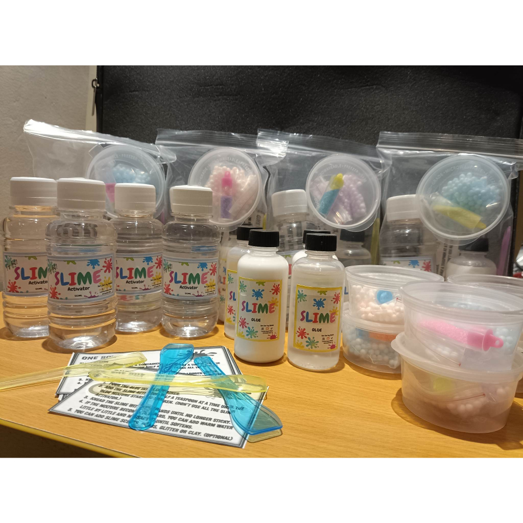 Slime DIY Complete Kit with Container | Shopee Philippines