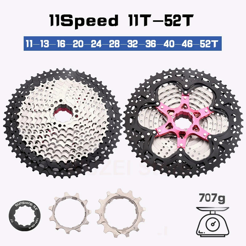 SUNSHINE 8 9 10 11 12 Speed Cogs MTB Mountain Bike Road Bike Cassette ...