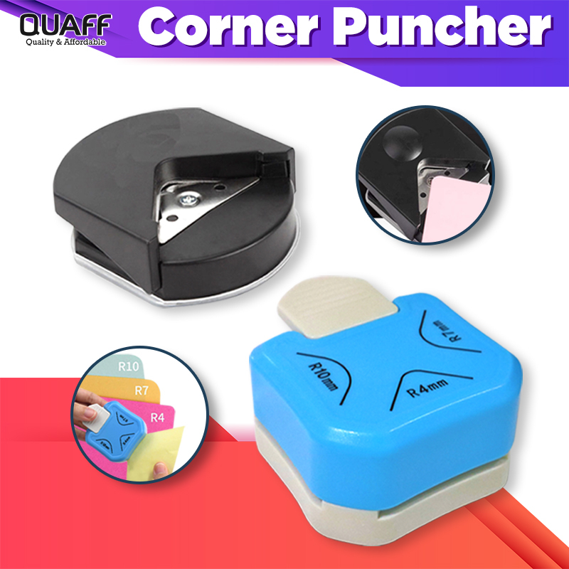 3in1 R4-R7-R10 Corner Rounder Puncher for Photo, Card, Paper Rounder ...