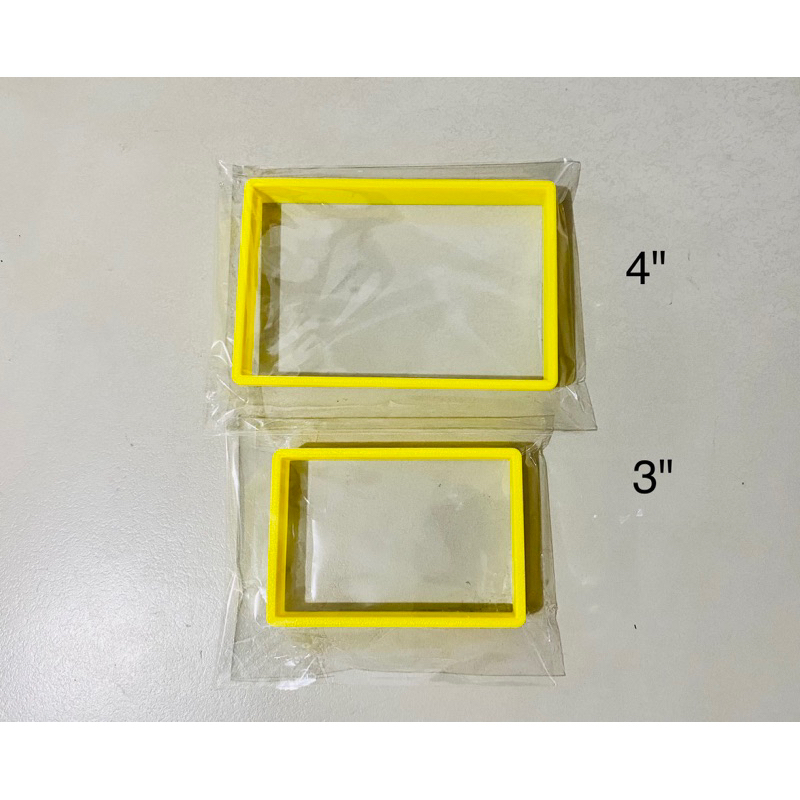 3 and 4 Inches Rectangle Shape Cutter | Shopee Philippines
