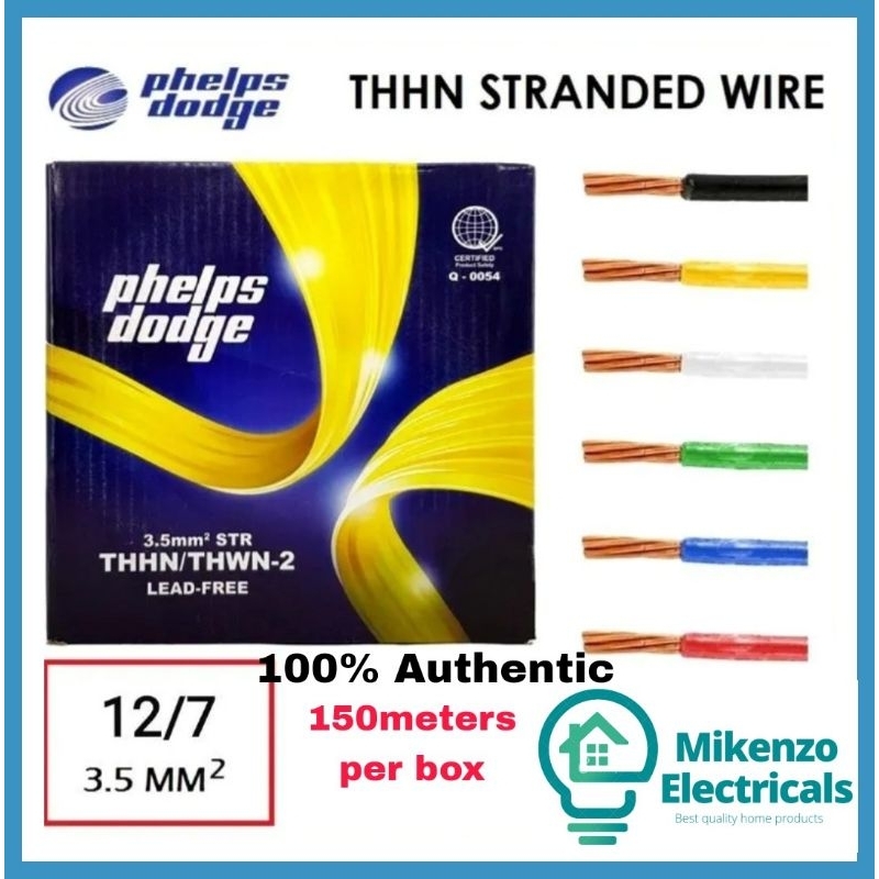 Original Phelps Dodge PD THHN/THWN 14/7, 12/7, 10/7, 8/7 ELECTRICAL ...