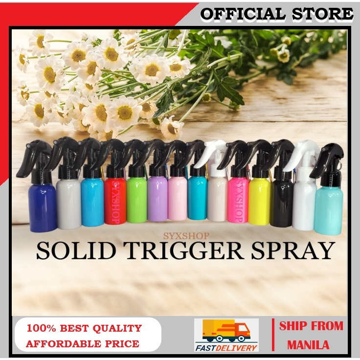 SYX SHOP 1PC SOLID Trigger Spray Bottle for Perfume and Alcohol with ...