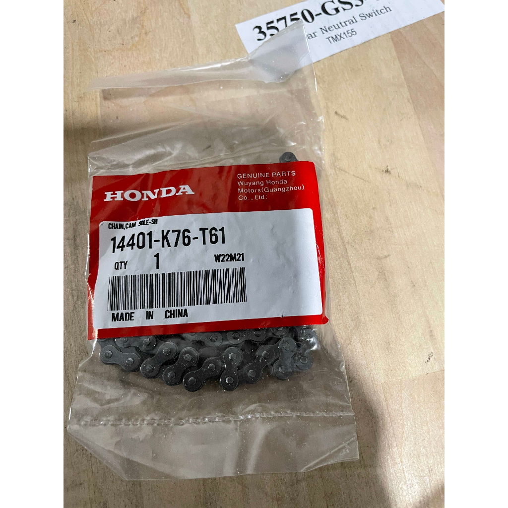 Honda Genuine Timing Chain 14401k76t61 for CB125 Wave 110/R Wave 110 ...