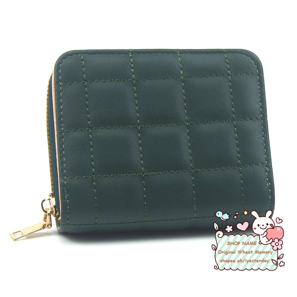 Korean Plain Design Fashion ladies 2in1 Mini Wallet Coin Wallet and ...