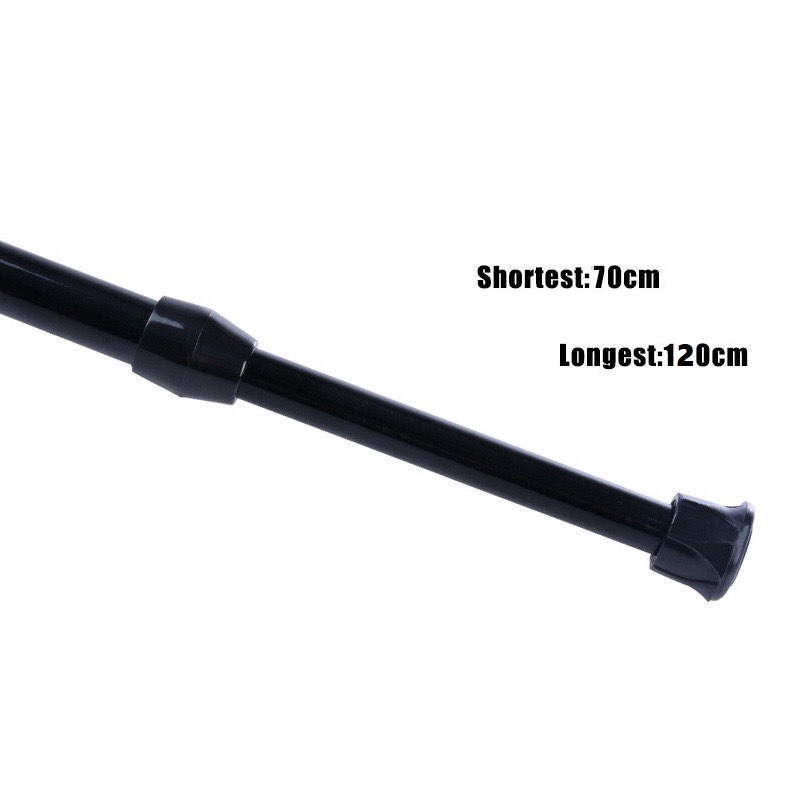 UD Extendable Curtain Rod Shower Curtain Rod Adjustable Rod Spring ...