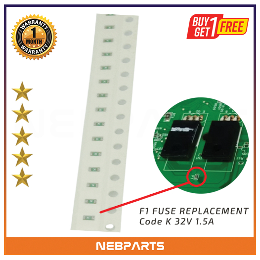 EPSON Fuse F1 Fuse Code K/F L3110 Fuse L1110 Fuse L3150 Mainboard Epson ...