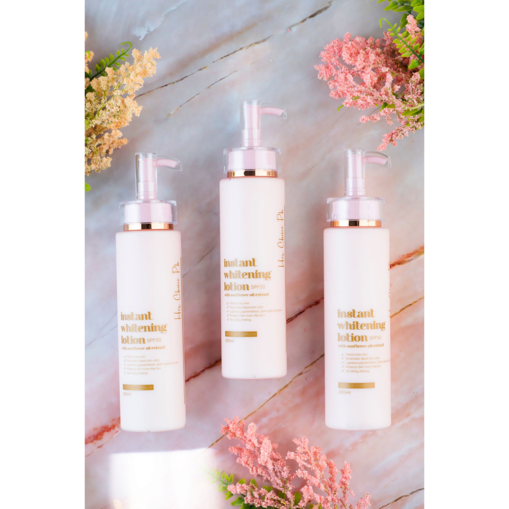 Her Choice Ph | Instant Whitening Lotion SPF50 WITH With Sunflower Oil ...