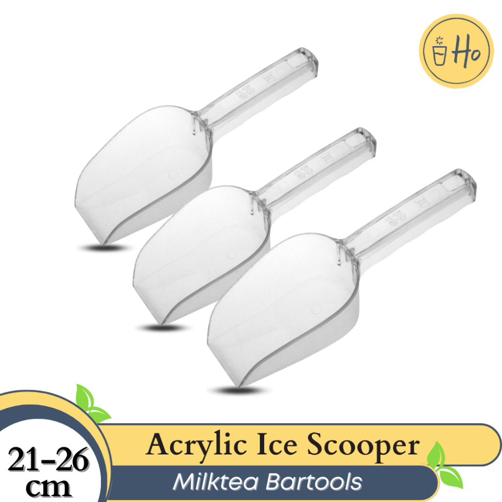 Acrylic Ice Scooper (21-26cm) Clear | Shopee Philippines