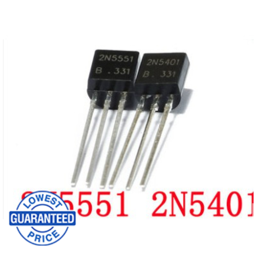 CLEARANCE SALE - 2N 5401 B331/2N 5551 Y-K50 TRANSISTOR PER PIECE ...