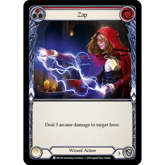 Zap (ARCANE RISING UNLIMITED - FLESH AND BLOOD TCG) | Shopee Philippines