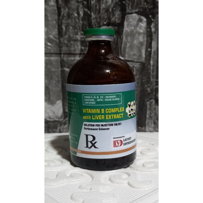 VITAMIN B COMPLEX WITH LIVER EXTRACT | Shopee Philippines