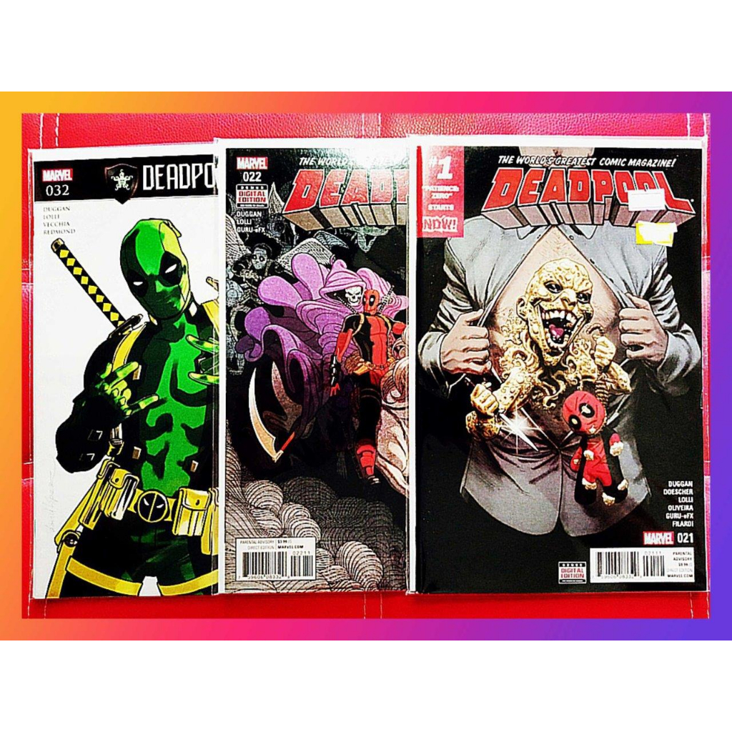 Deadpool 21-32 Marvel Comic Book VF 2016-2017 | Shopee Philippines