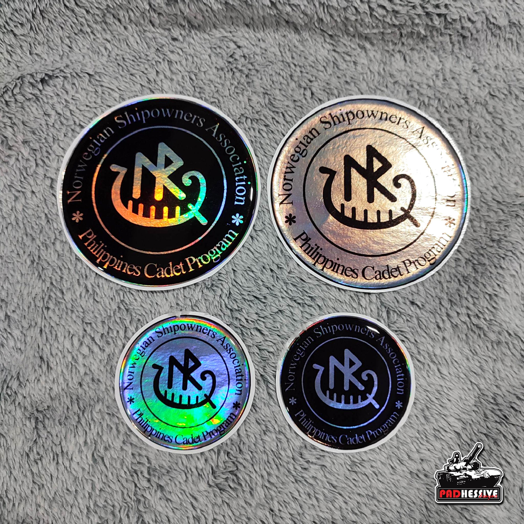 NSA LOGO NORWEGIAN SHIPOWNERS ASSOCIATION LOGO STICKER EMBLEM HOLOGRAM ...