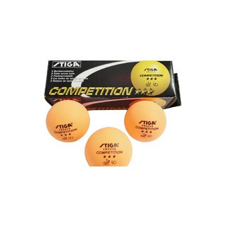 Stiga Competition Table Tennis Ball White (3pcs in 1 box) | Shopee ...