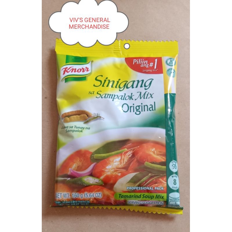 Knorr Sinigang sa Sampalok Mix Original ( 160g ) | Shopee Philippines