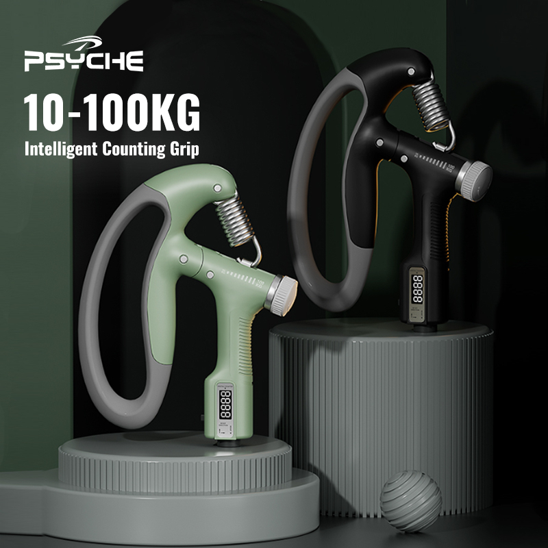 Hand Grip Strengthener Hand Grip Exercise R-Shape Adjustable 100KG ...