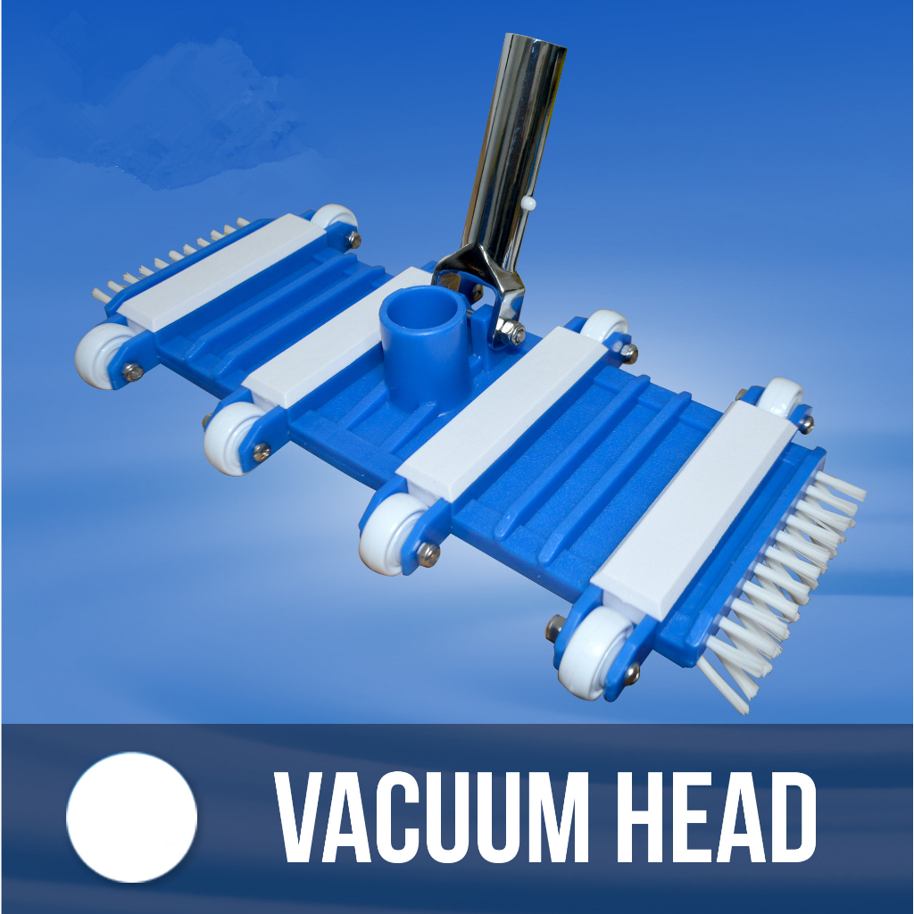 Standard Flex Vacuum Head with 8 poly wheels for Swimming Pool Hayward ...