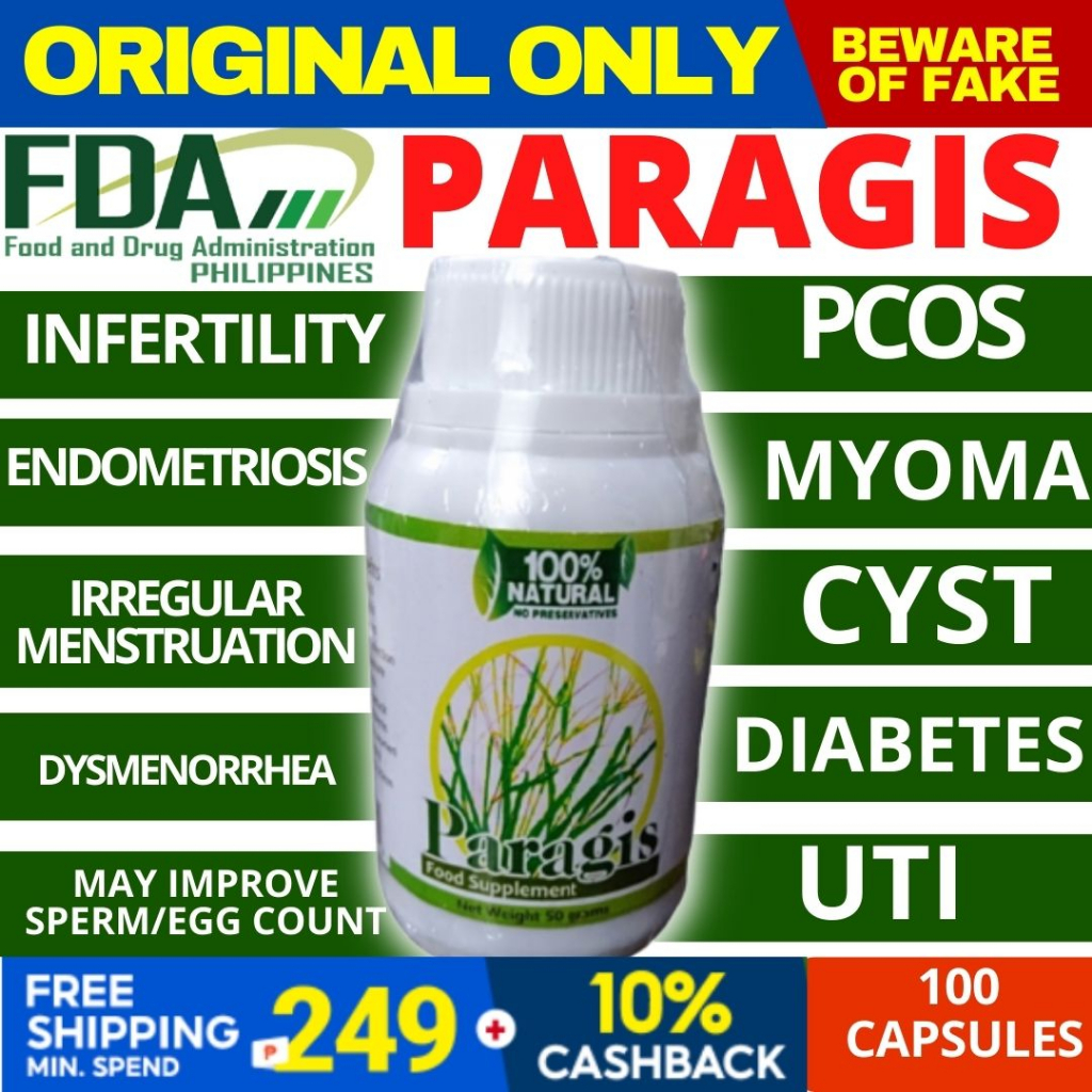 Paragis Capsule 100 Capsules | Shopee Philippines