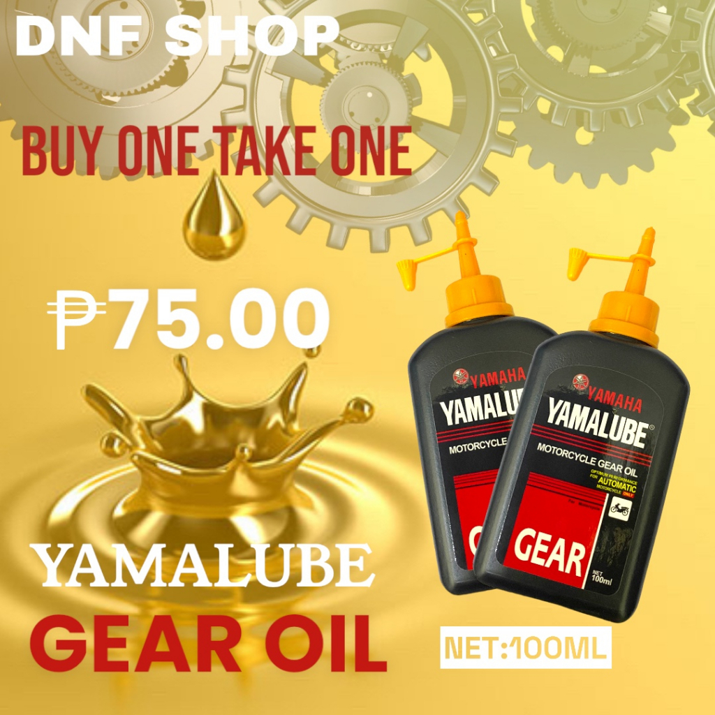 DNF.SHOP Yamaha Yamalube Gear OIL Bolt For AUTOMATIC Motorcycle (100ml) | Shopee Philippines