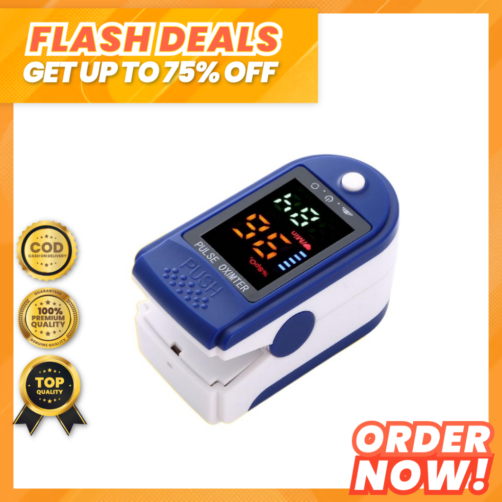 Original Mini Portable Finger Pulse Oximeter Pulsoximeter Clip ...