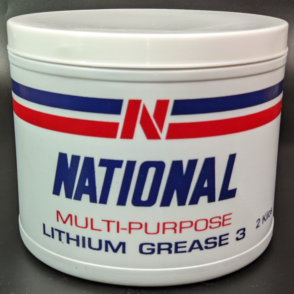 Genuine National 2 Kilograms Multipurpose Lithium Grease NLGI 3 High ...
